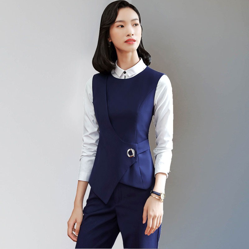【spot】Civil servant administrative business professional wear suit vest ...