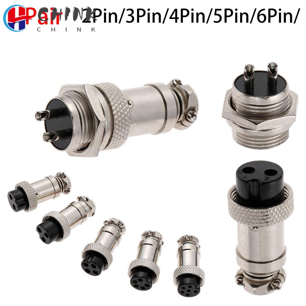 ซ็อกเก็ตปลั๊ก 23456 pin 12 มม. 1 คู่ - chink.th - ThaiPick