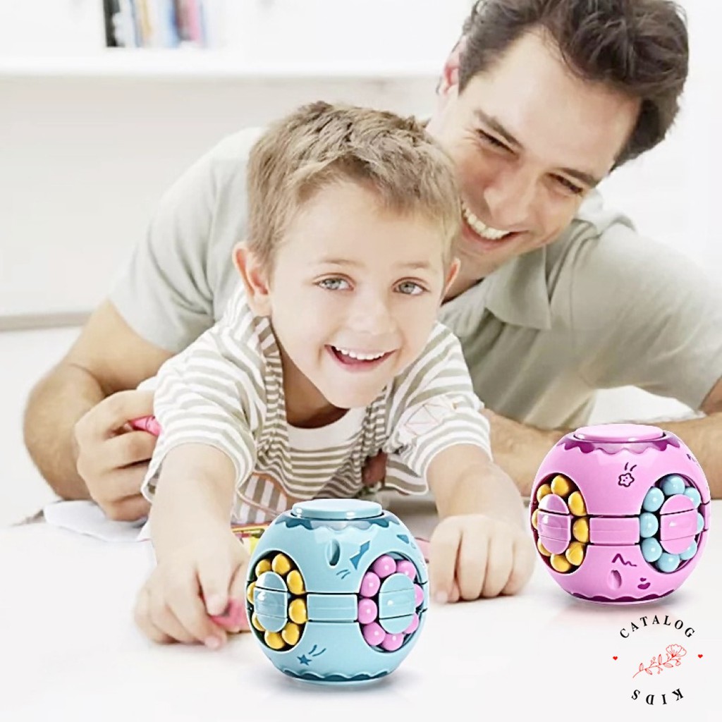 ꕥCatalog Kidsꕥ Magic Bean Rubik ของเล่นรูบิคแบบเม็ดสี รูปทรงกลม ...