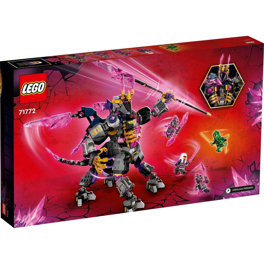 LEGO NINJAGO 71772 The Crystal King Building Kit (722 Pieces) - lego ...