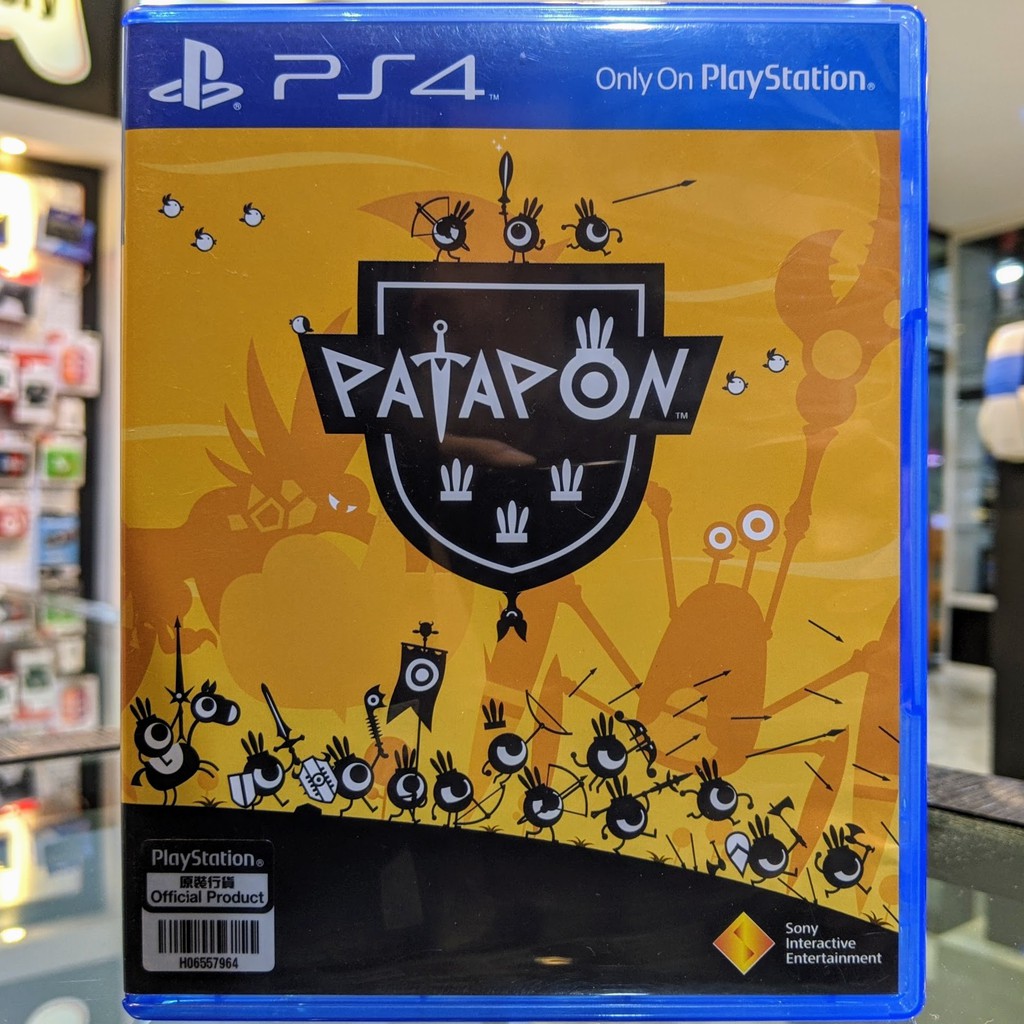 (ภาษาอังกฤษ) มือ2 Patapon Remastered แผ่นเกม PS4 แผ่นPS4 มือสอง (Only ...