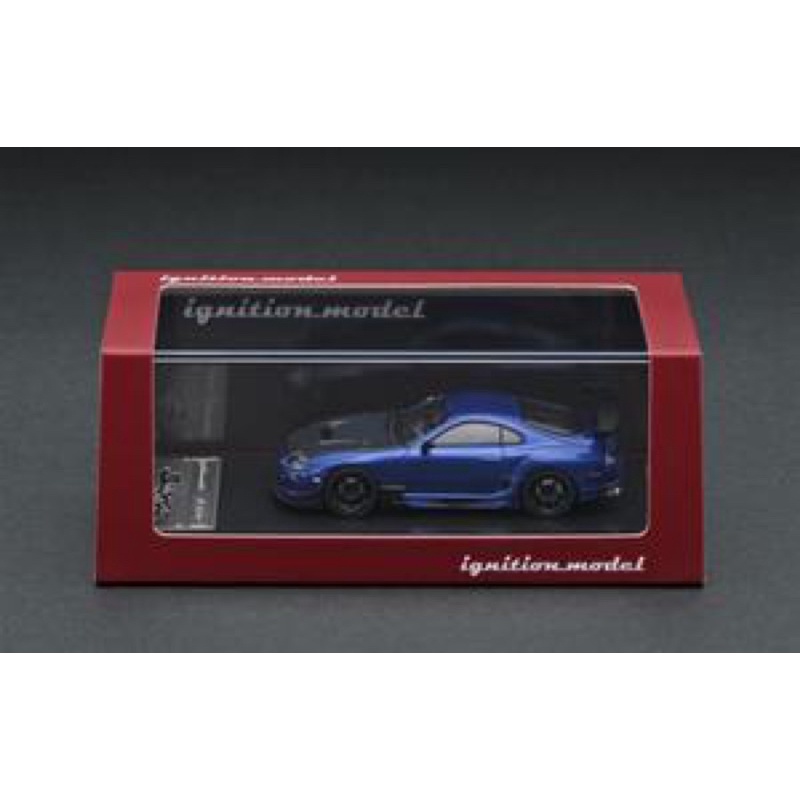 Ignition Model 164 Toyota Supra (JZA80) RZ Orange Blue Metallic ...