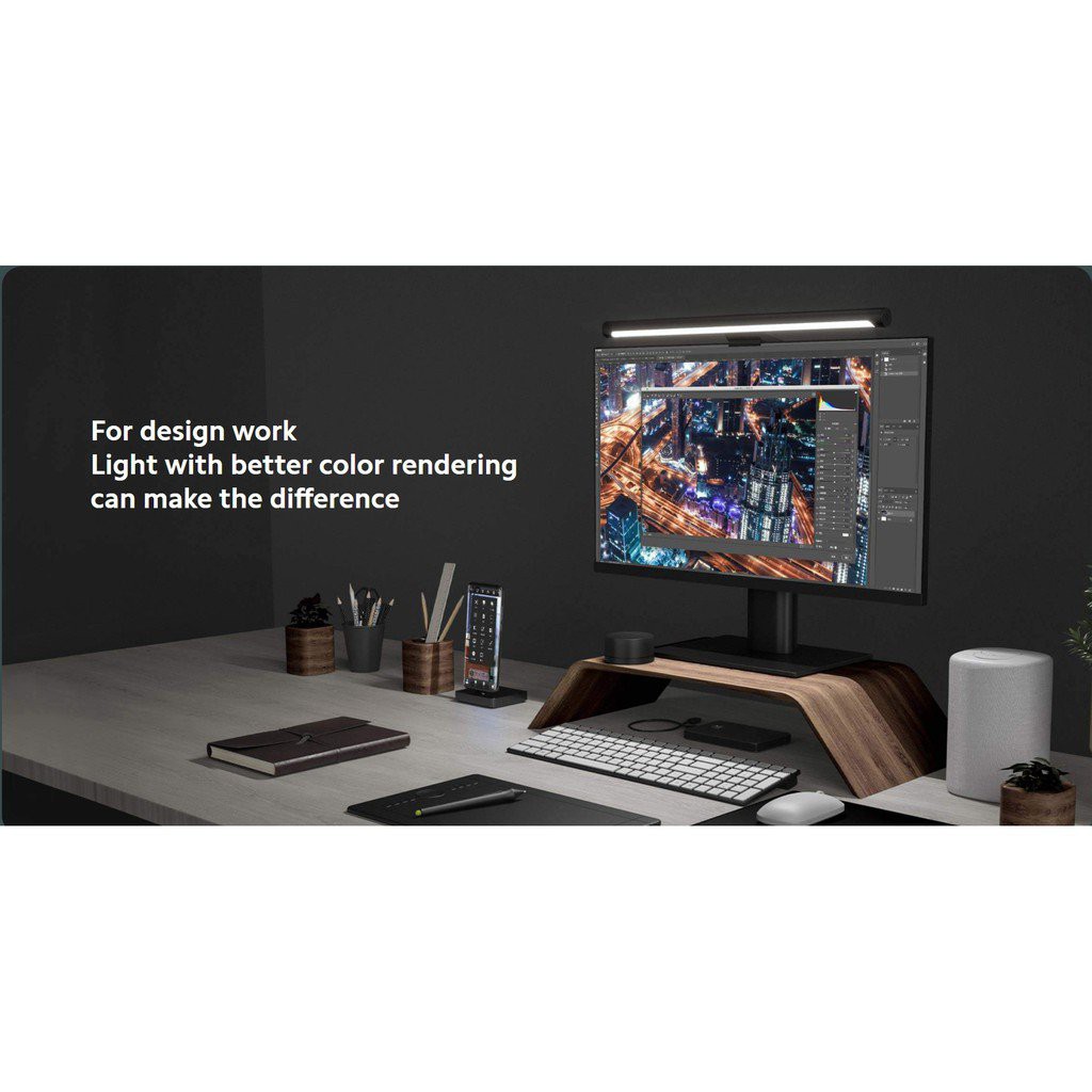 Xiaomi mi Monitor Hanging Lamp light bar โคมไฟแขวนจอคอม โคมไฟตั้งโต๊ะ ...