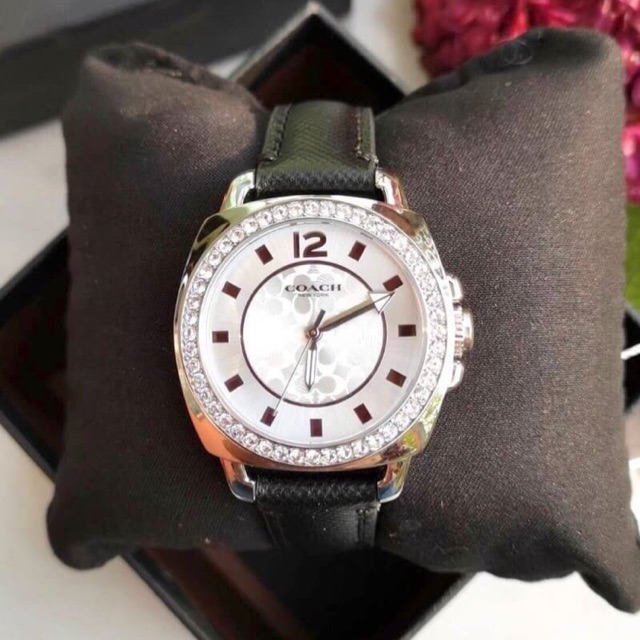 นาฬิกาCoach สายหนังสีดำ #Coach14503152 พร้อมส่ง - once.store99 - ThaiPick
