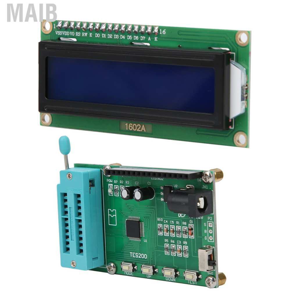 ☌Maib เครื่องทดสอบวงจร Ic Tester 74 40 45 Series Lc Logic Gate Meter ...