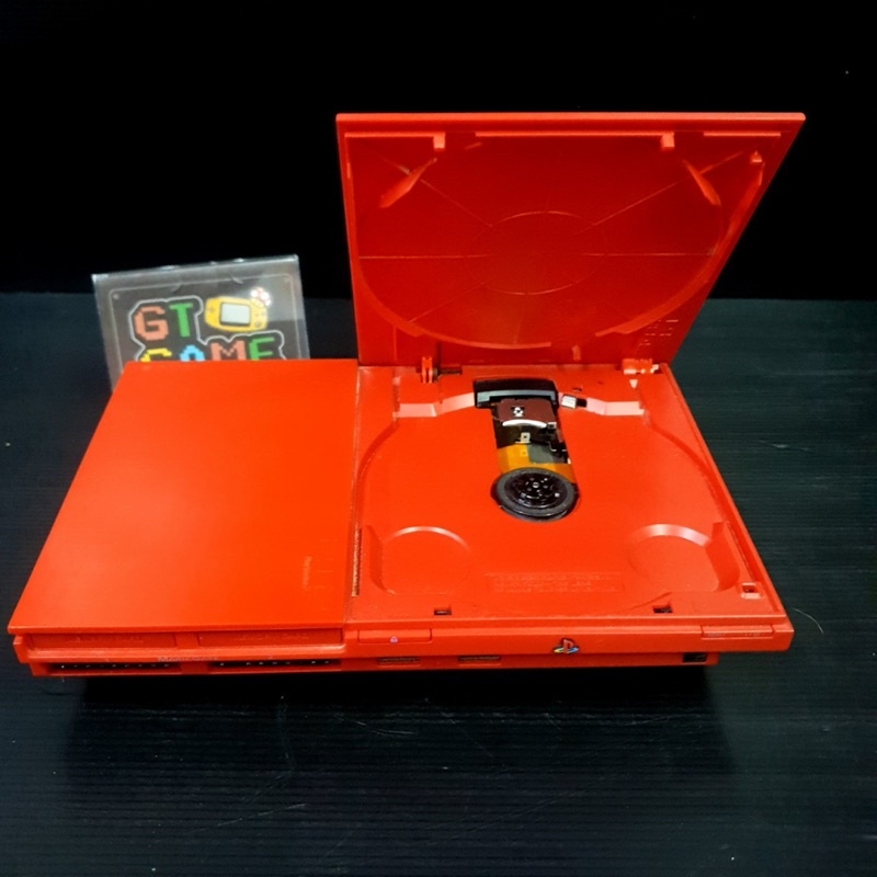 Ps2 Slim Limited Edition ???? Cinnabar Red Boxed SCPH-90006 Coppy disc ...