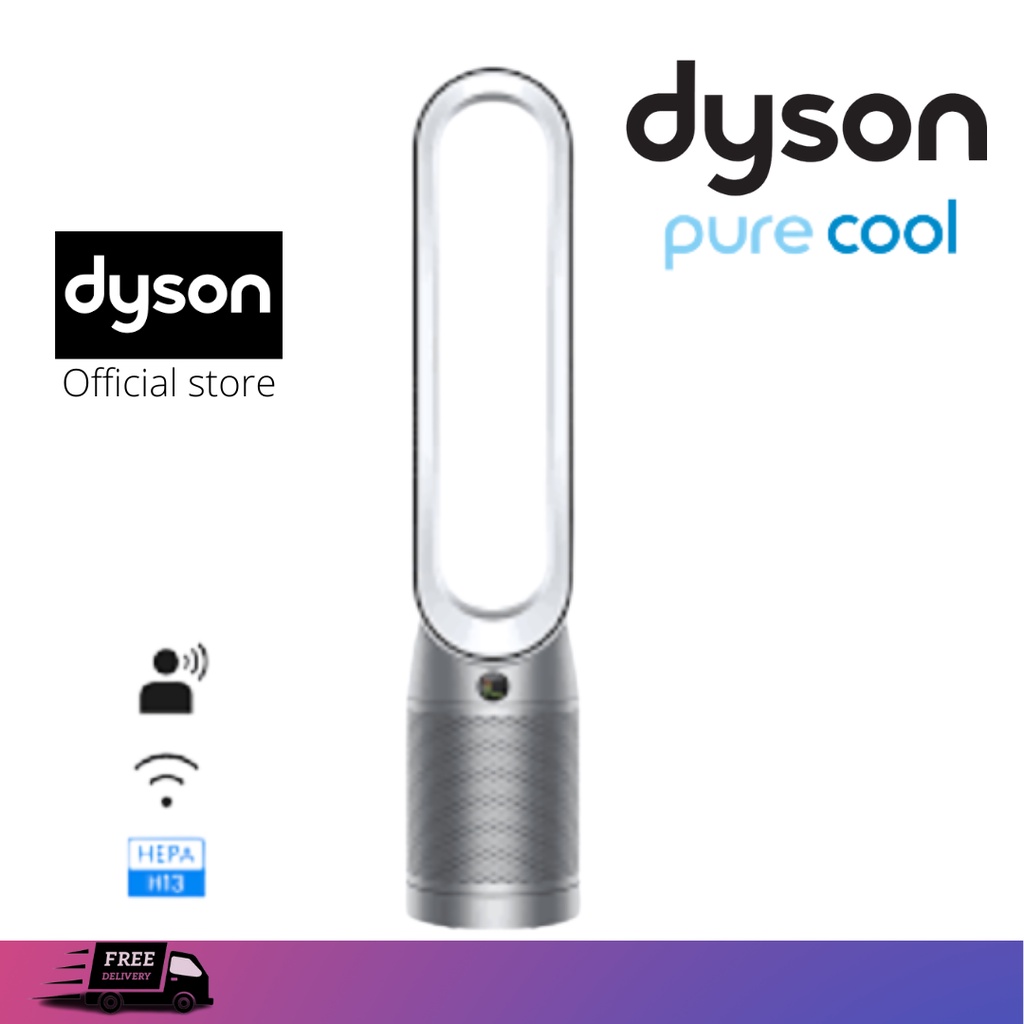 Dyson Pure Cool Tower Purifier White Silver เครื่องฟอกอากาศ ไดสัน สีขาว ...