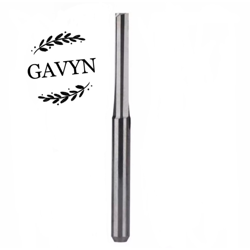 ดอก Cnc 2 ฟัน ตรง ขนาด 3 175mm ความยาวคมดอก 17mm ความยาวรวม 38 5mm 1