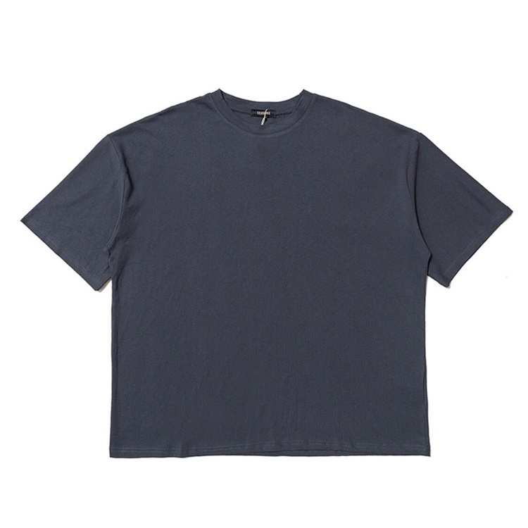 MT99มะพร้าวบิ๊กนักพูด K anye สไตล์เดียวกันวางไหล่ครึ่งแขน OS หลวมสีทึบ ...