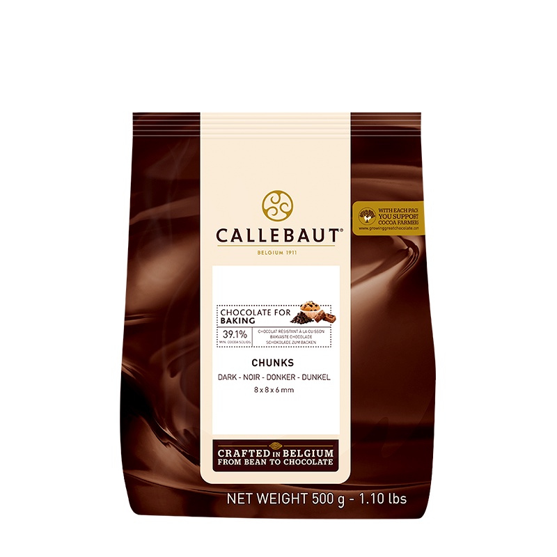 Imported chocolate ช็อกโกแลตนำเข้า COD Callebaut Belgium นำเข้า Dark ...