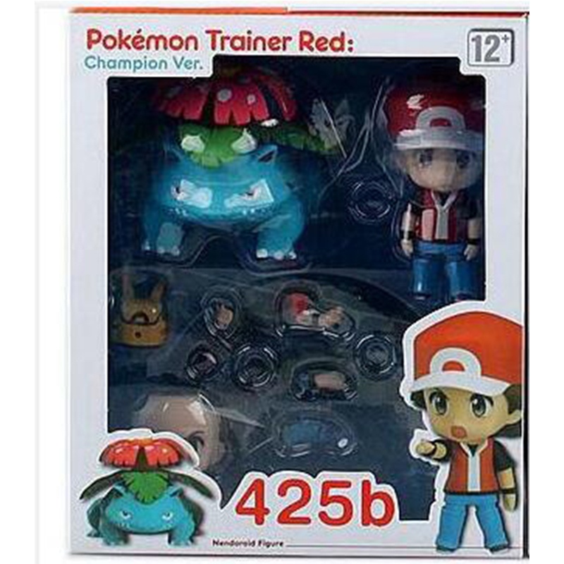 Nendoroid Pokemon Red 425 425b 425c Bulbasaur Squirtle Charmander ...
