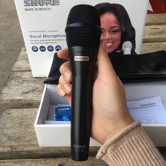 ไมค์สาย KSM9 สีดำ รุ่นขายดี - phoosa - ThaiPick