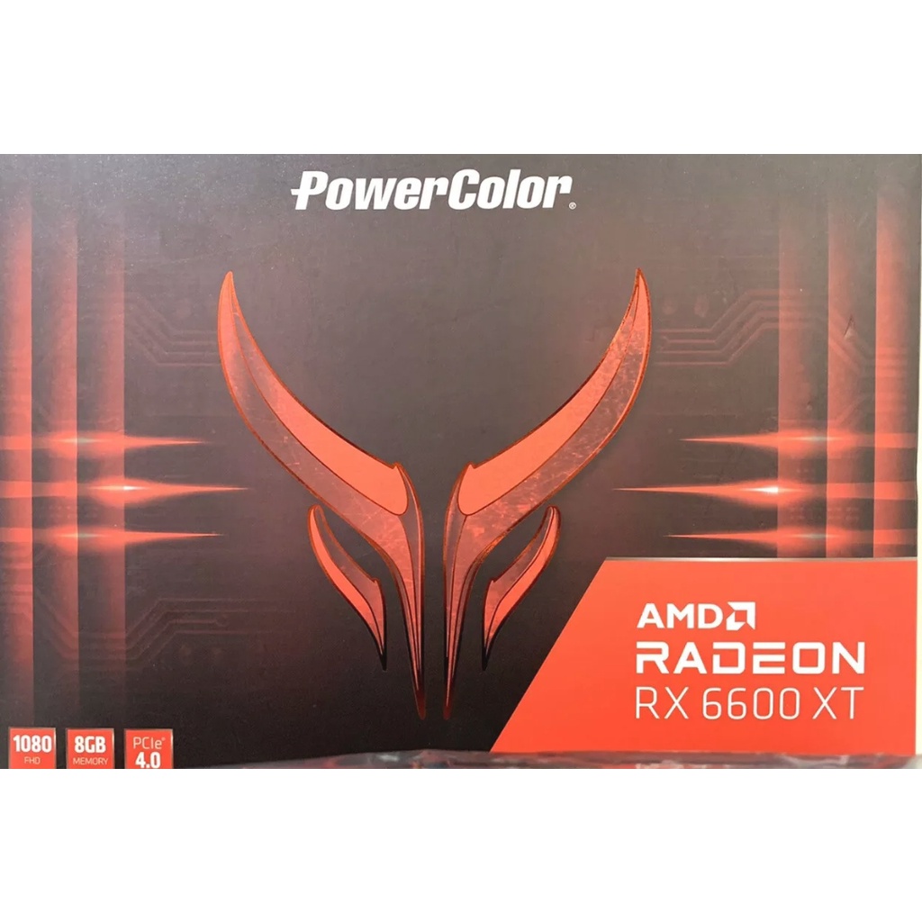 Brand New Original PowerColor Red Devil AMD Radeon Rx 6600XT Graphic ...