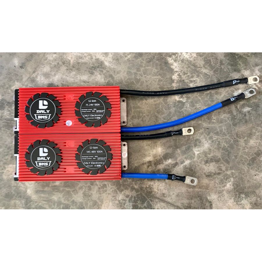 BMS LiFePo4 NMC Li-on Daly 100A 4s 7s 8s 12s 14s 16s 20s 12v 24v 36v 48v 60v - annrata - ThaiPick