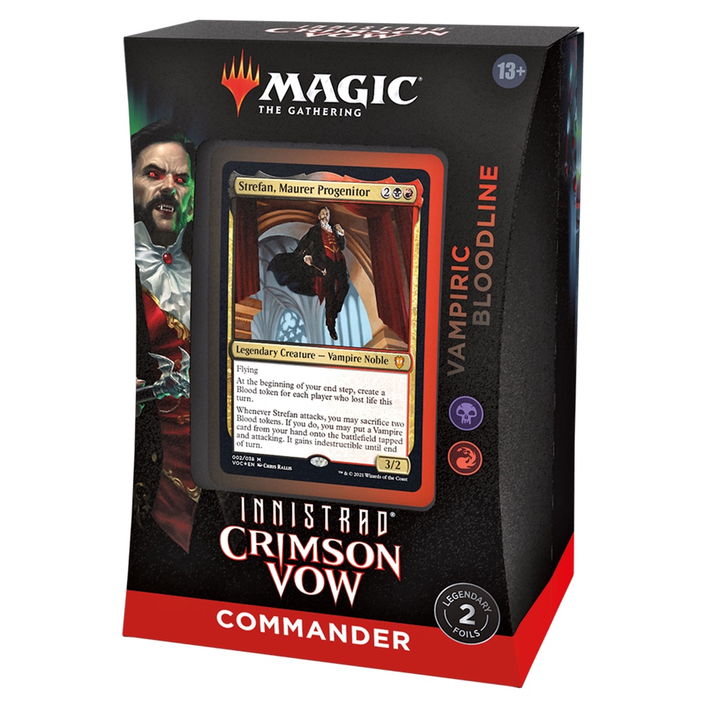 MTG Innistrad Crimson Vow (VOW) - Commander Deck (EDH) Vampiric ...