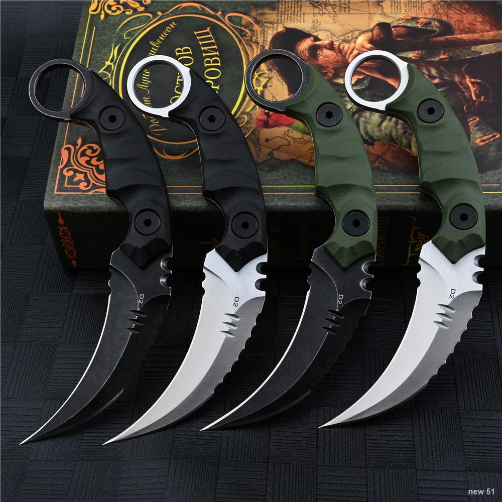 ﺴมีด G10 handle self defense weapons Fixed blade knives tactical edc ...