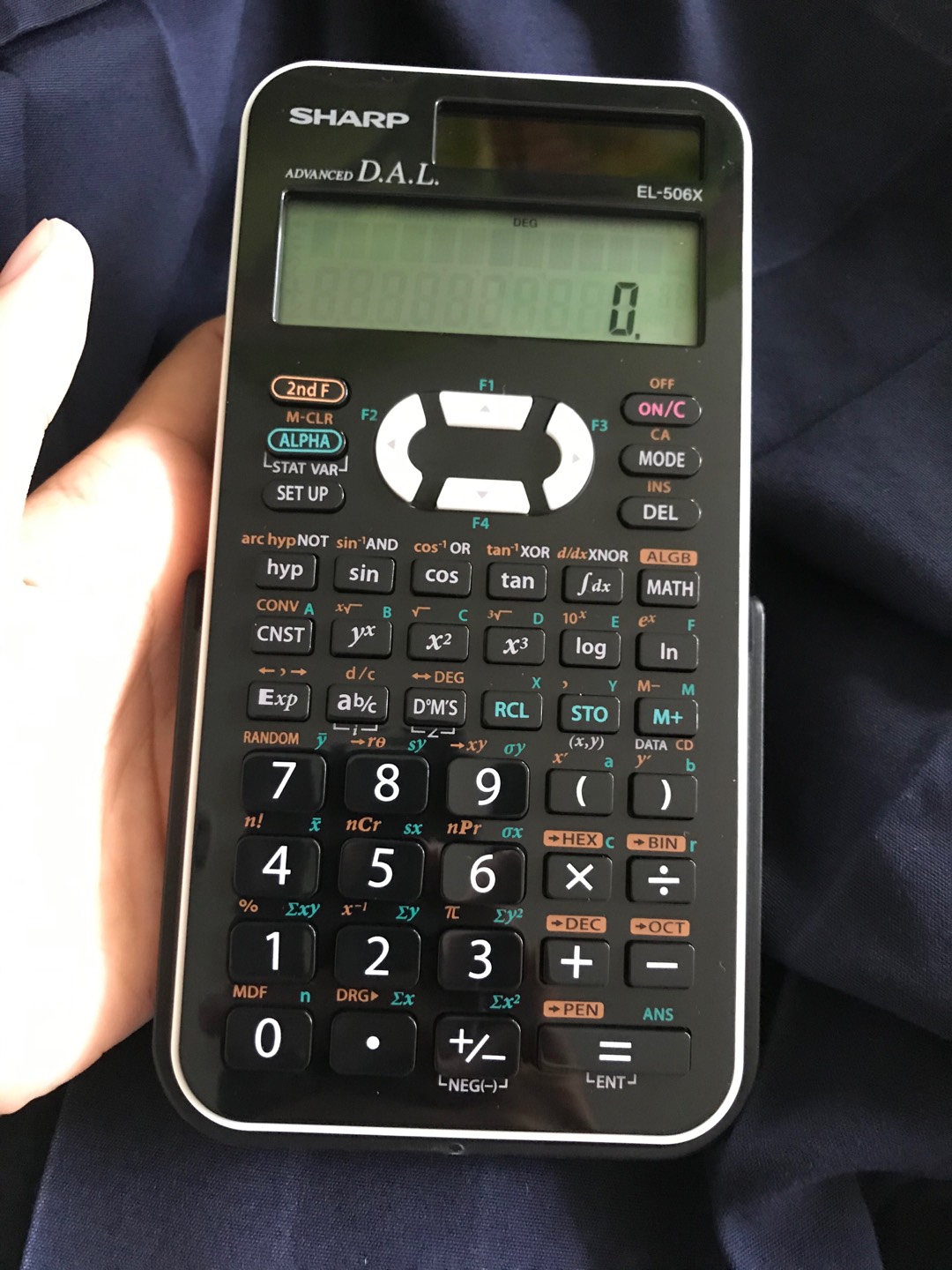 Sharp EL-506X-WH เครื่องคิดเลขวิทยาศาสตร์ ของแท้ | Shopee Thailand