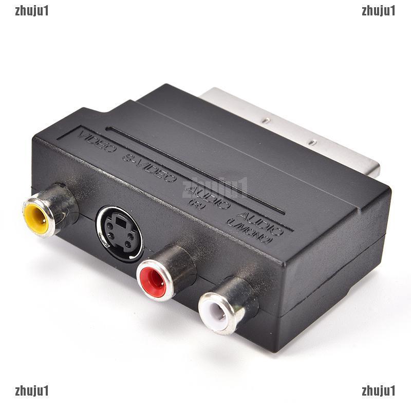 อุปกรณ์เสริม Fto Scart Av Block To 3 Rca Phono Composite S - Video ...