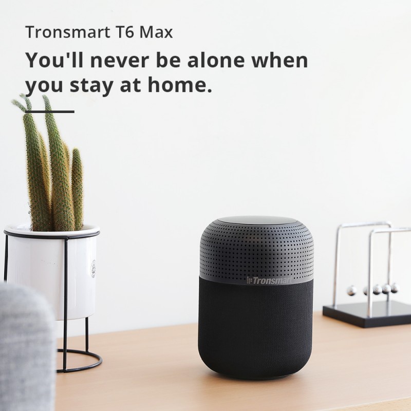 Tronsmart T6 MAX ลำโพงบลูทูธภายในบ้าน เสียงดี ปรับอีคิวได้ 3 แบบ ...