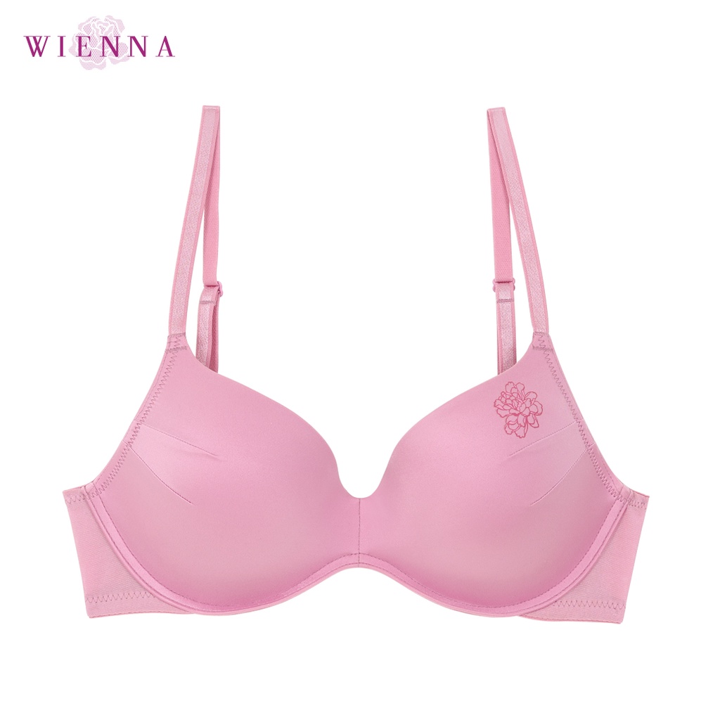 WIENNA Luxury DB21900 ชุดชั้นในเวียนนา มีโครง สีแดง ROSE LILLY ...