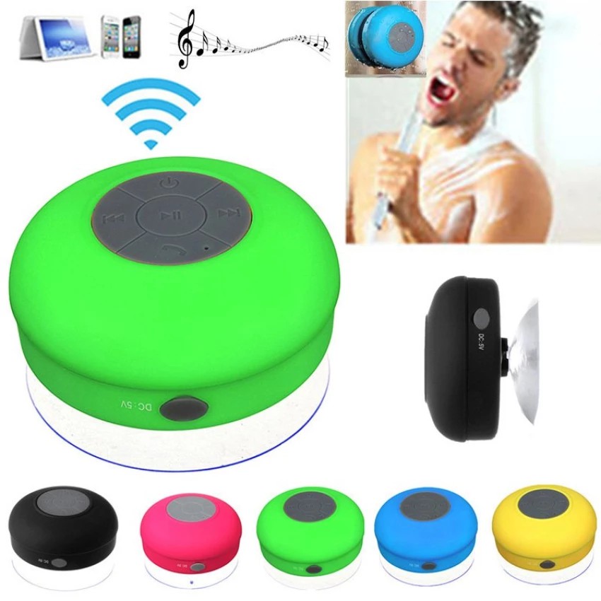 ลำโพง บลูทูธ กันน้ำ BTS-06 Waterproof Bluetooth Speaker - (สีเขียว ...