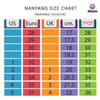 Nanyang [205-S รองเท้าผ้าใบนักเรียนนันยาง size 28-46 ถูกสุดในไทย] ดำ ...