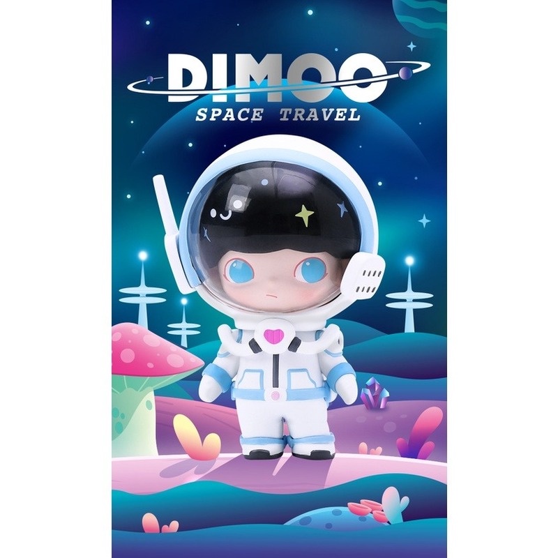 จัดส่งด่วน Popmart Dimoo Space Travel Series กล่องสุ่ม กล่องสุ่มชีวิต ...
