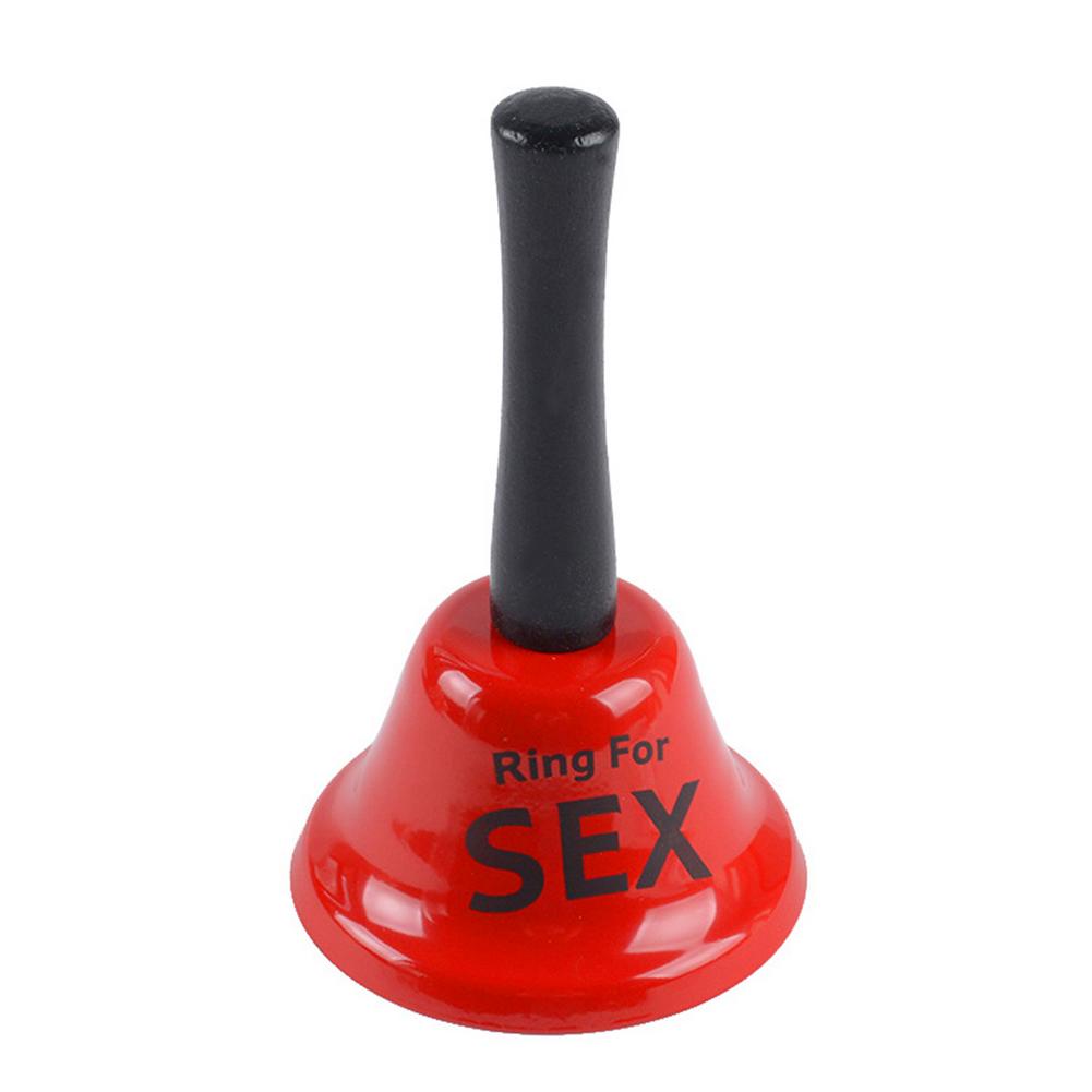 Hand-held Ring Red Metal Bell Party Decoration Bell Sex For Ring Metal ...