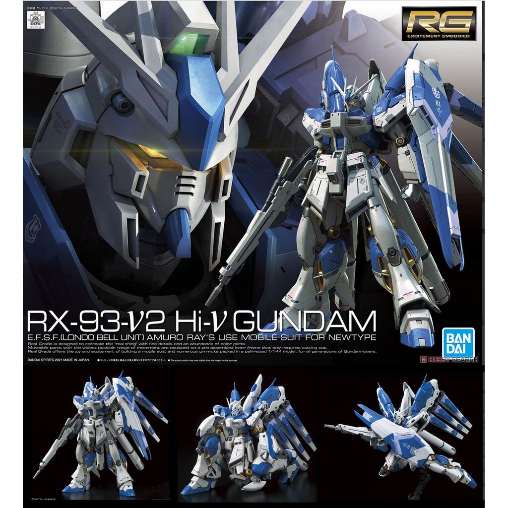 4573102619150 RG 1144 HI-V GUNDAM (Gundam Model Kits) - kidslandandtoy ...