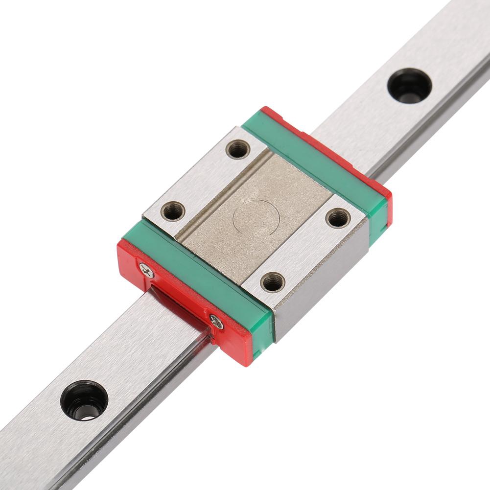 1pc LML12B Miniature Linear Rail Guide 12mm Width + Slide Block - xguli.th - ThaiPick