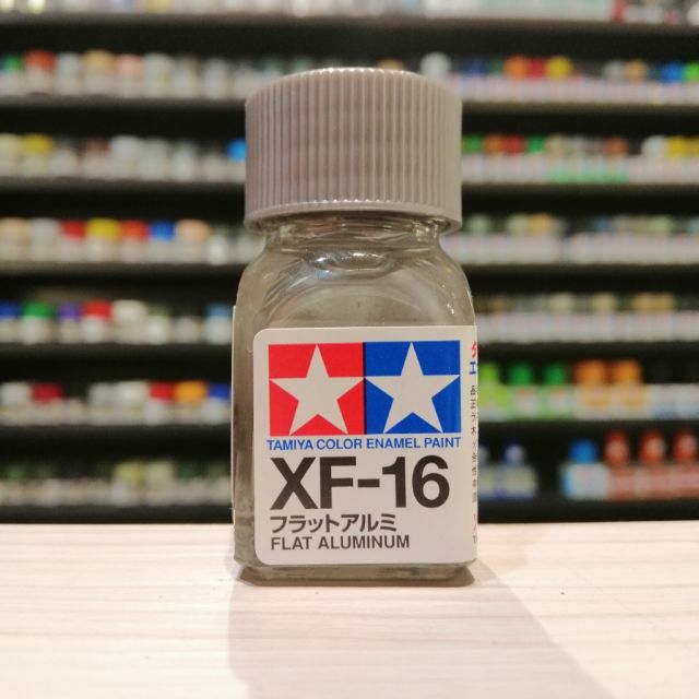สี TAMIYA : XF-16 FLAT ALUMINUM @ INTOYS KORAT | Shopee Thailand