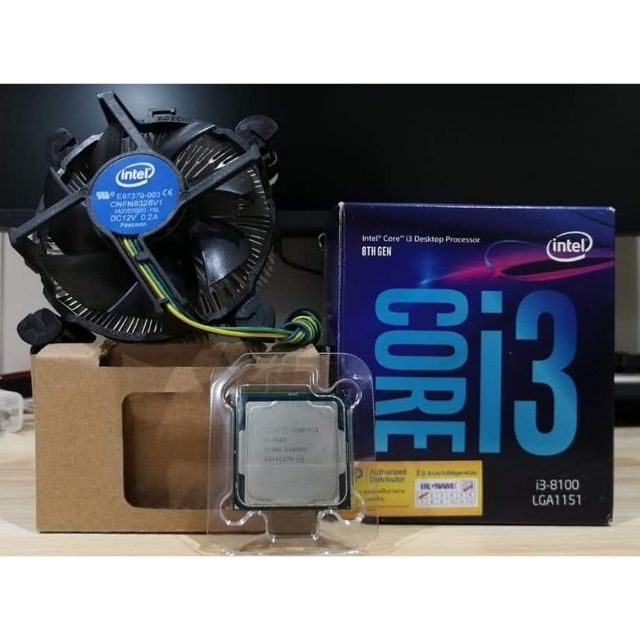 cpu intel core i3-8100 lga 1151v2 | Shopee Thailand
