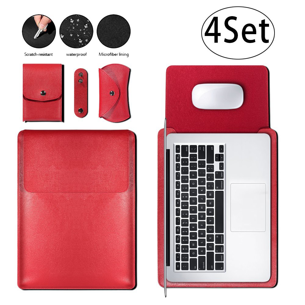 lexo Set Bao Da Pu 4 Món Tiện Dụng Cho Macbook Air 13 / Pro 13 12 15 ...