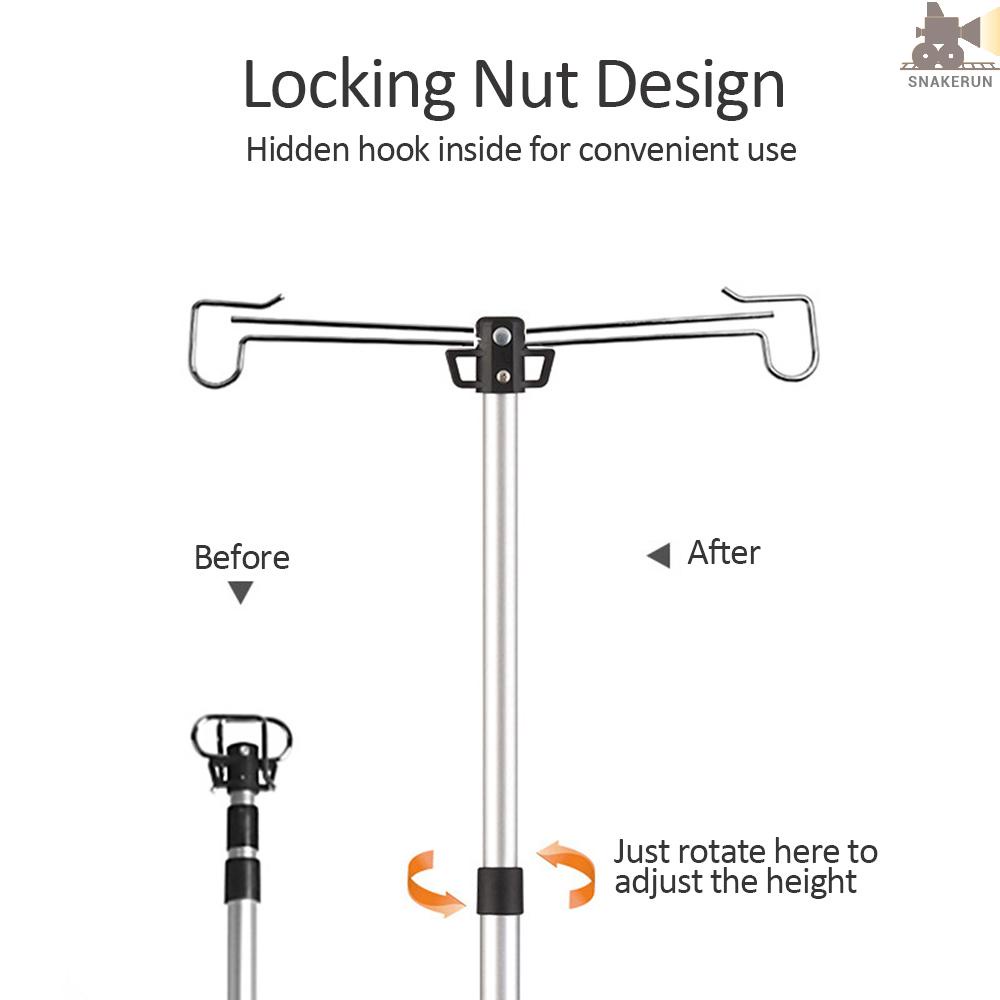 Snakerun Lightweight Camping Lamp Holder Foldable Lantern Stand Tripod ...