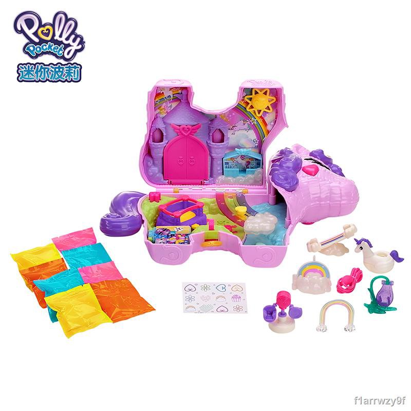 มีจำหน่ายในกทมสินค้าดีMattel Pollypocket Mini Polly Doll Play House ...