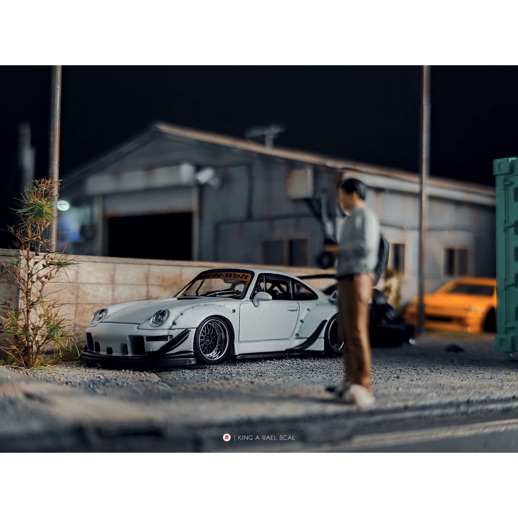 RWB 993 Matte Pearl White 1:64 (ignition model) | Shopee Thailand