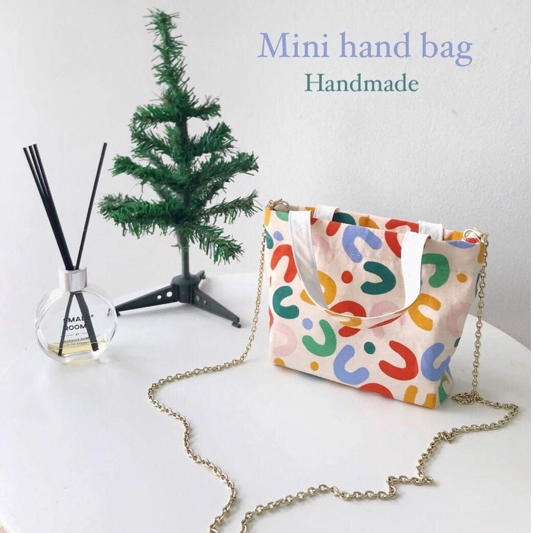 กระเป๋าผ้า mini hand bag ((handmade)) - imbaggingyou_official - ThaiPick