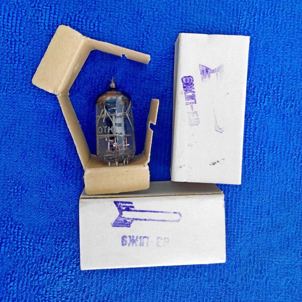 6J1 pre vacuum tube หลอด 6ZH1P-EV 6J1P อัพเกรด ปรีหลอด แทนเบอร์ 6J1 จีน ...