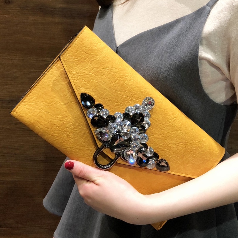 B2022 Women39s New Style Clutch Party Bag with Diamond Fashionable ...