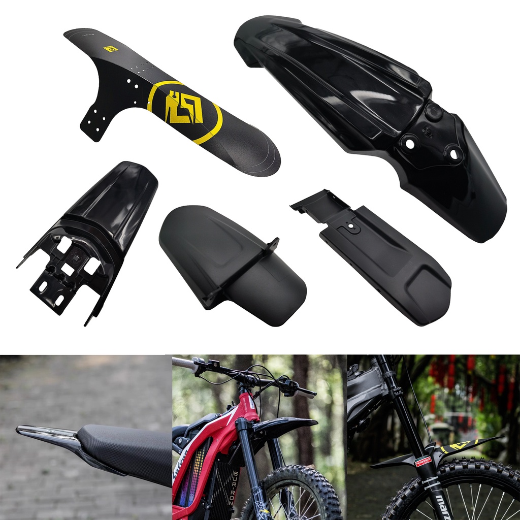 Electric Motocross Bike Front Rear Wheel Mudguards Fender For Sur-Ron ...