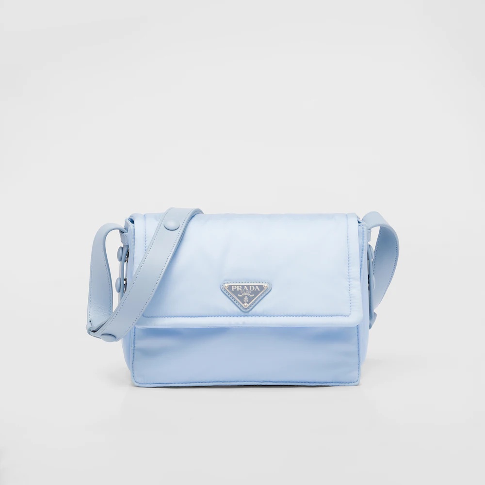 ปราด้า Prada Cini Small Re-Nylon Re-Nylon Recycled Nylon Messenger Bag ...