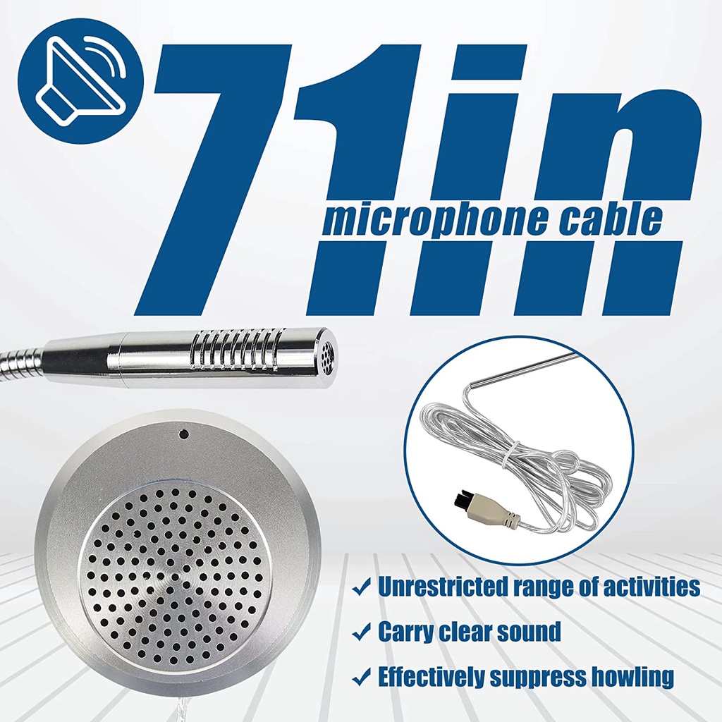 Retekess TW102 ลำโพงอินเตอร์คอม ชนิดไร้สาย ระบบคู่ ป้องกันการรบกวน มี ...