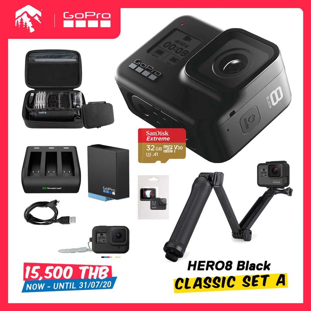 โปรโมชั่นพิเศษ GOPRO HERO 7 BLACK (COMBO PACK A) - travcreekgopro ...