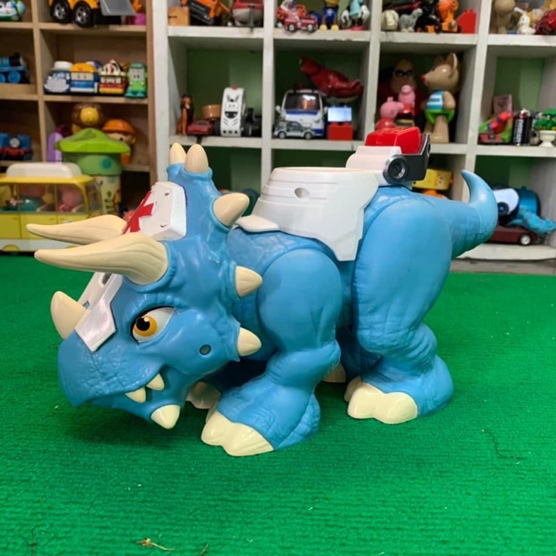 Playskool Heroes Chomp Squad Doc Tops Dino Sam Scrubs Toy Dinosaur Play ...