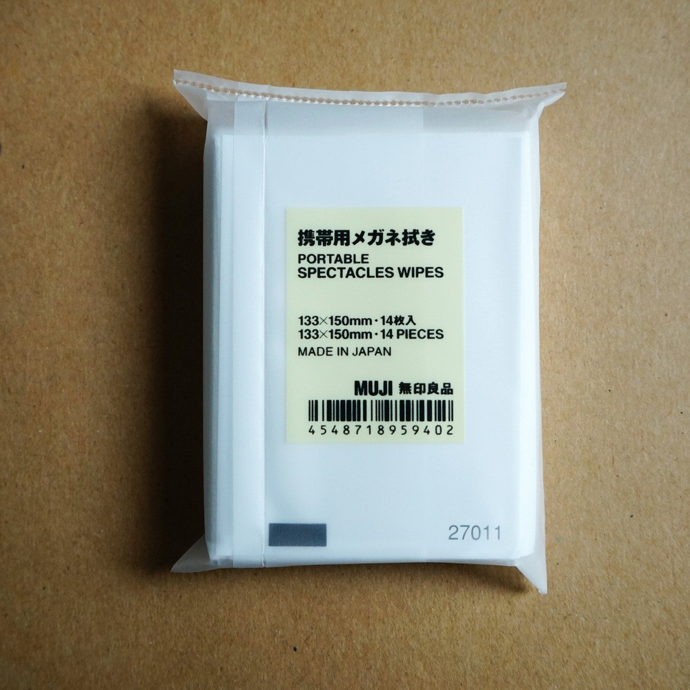 MUJI กระดาษเช็ดแว่นมูจิ Lens Cleansing Glasses สินค้าพร้อมส่งทุกวัน ...