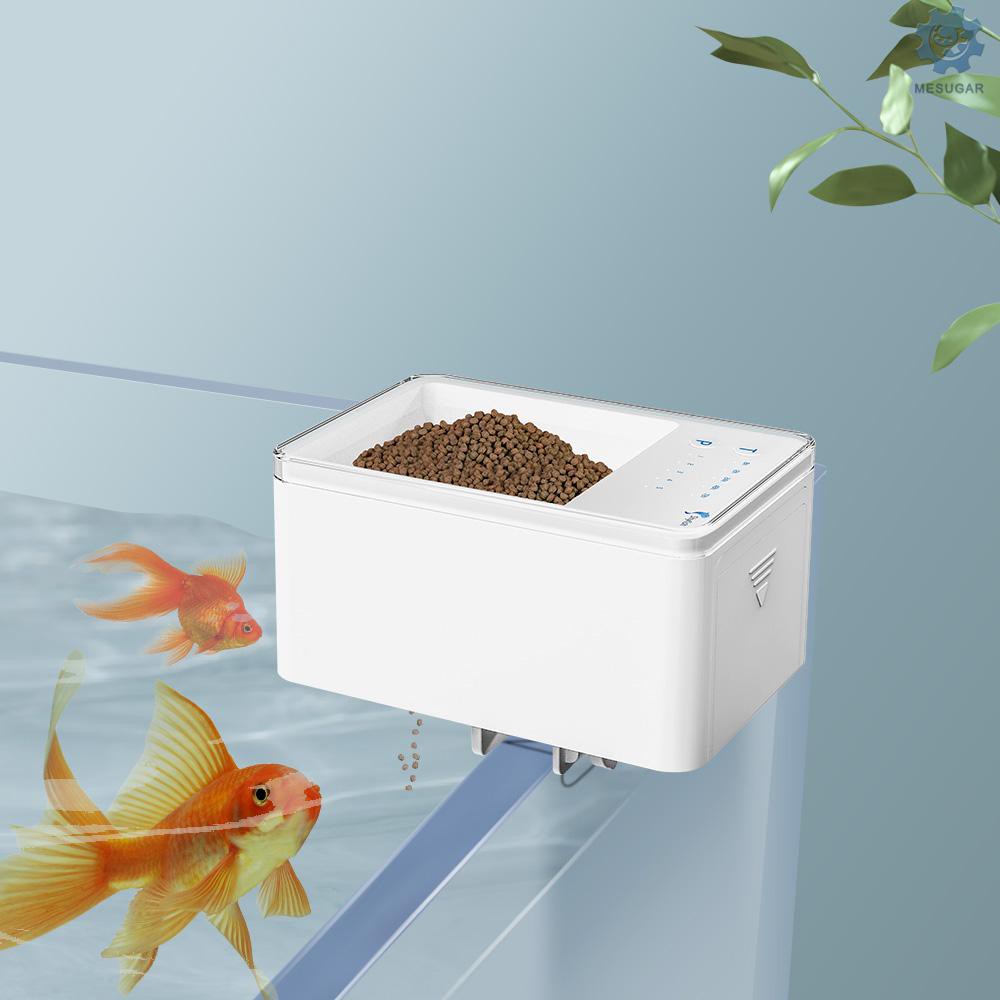 COD Automatic Fish Feeder Smart Digital Fish Food Dispenser Timer Fish ...