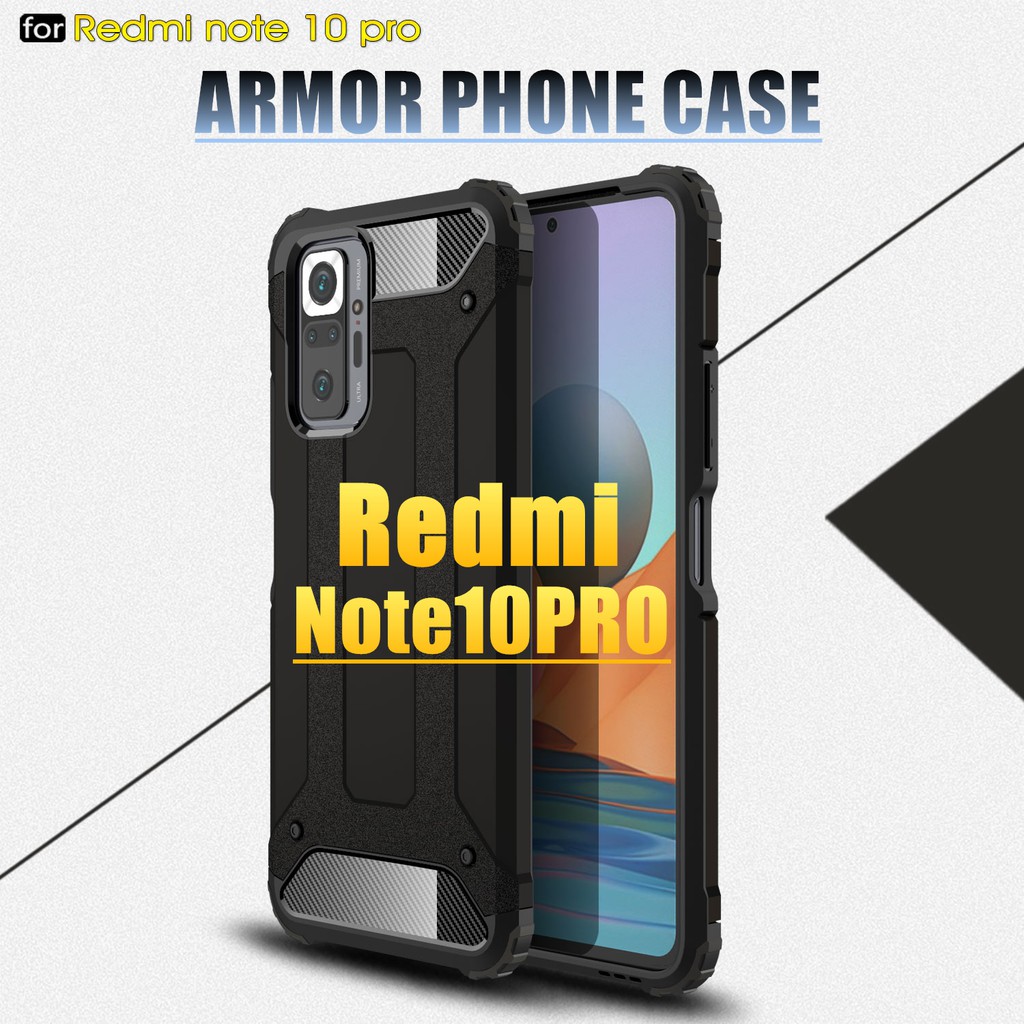 เคสโทรศัพท์กันกระแทกสําหรับ Xiaomi Redmi NOTE 10 Pro Note10pro Note10 Por กันกระแทกซิลิโคนกลับเค ...