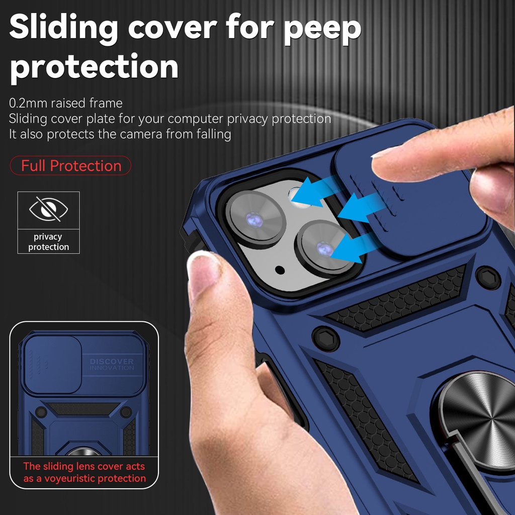 Armor Shockproof Phone Case For iPhone 14 13 12 11 Pro Max Magnetic ...