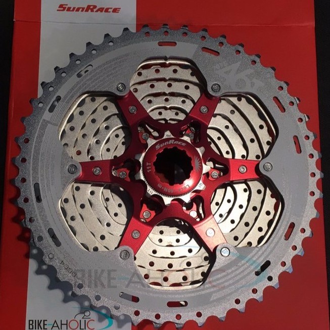 เฟืองหลัง SunRace CSMX8.EAZR 11spd 11-46T Metallic Silver - bikeaholic - ThaiPick