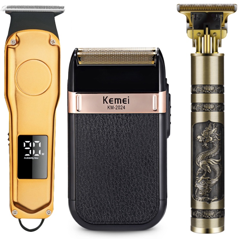 2022 Hair Clipper Set Electric Hair Trimmer Cordless Shaver Trimmer Men ...